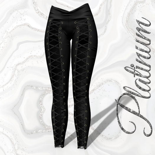 Second Life Marketplace - Black Laced PANTS LEGACY